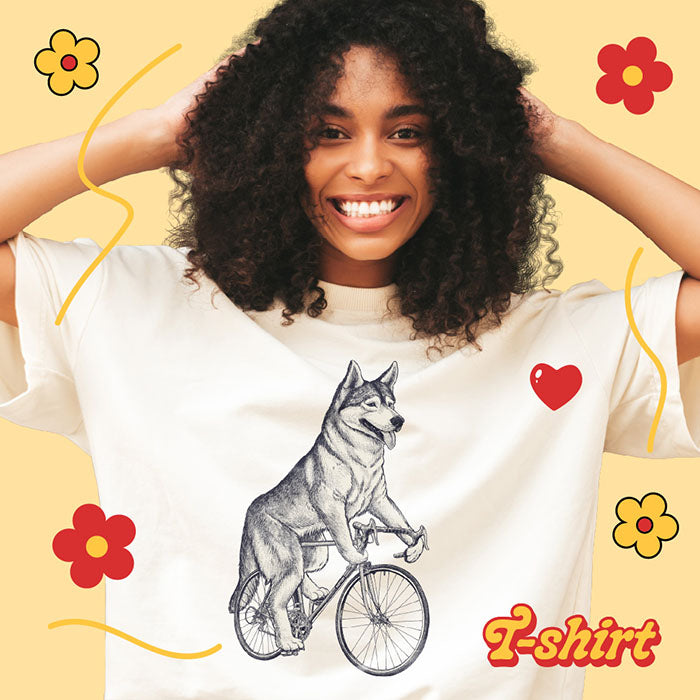 Siberian Husky T-shirts – PupTees