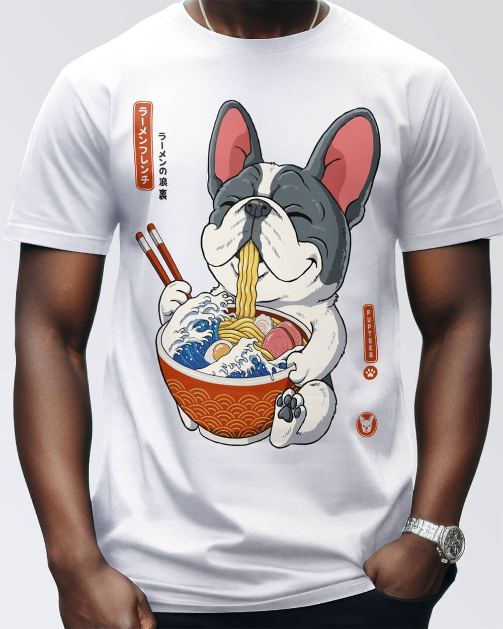 French Bulldog the Ramen Great Wave – PupTees
